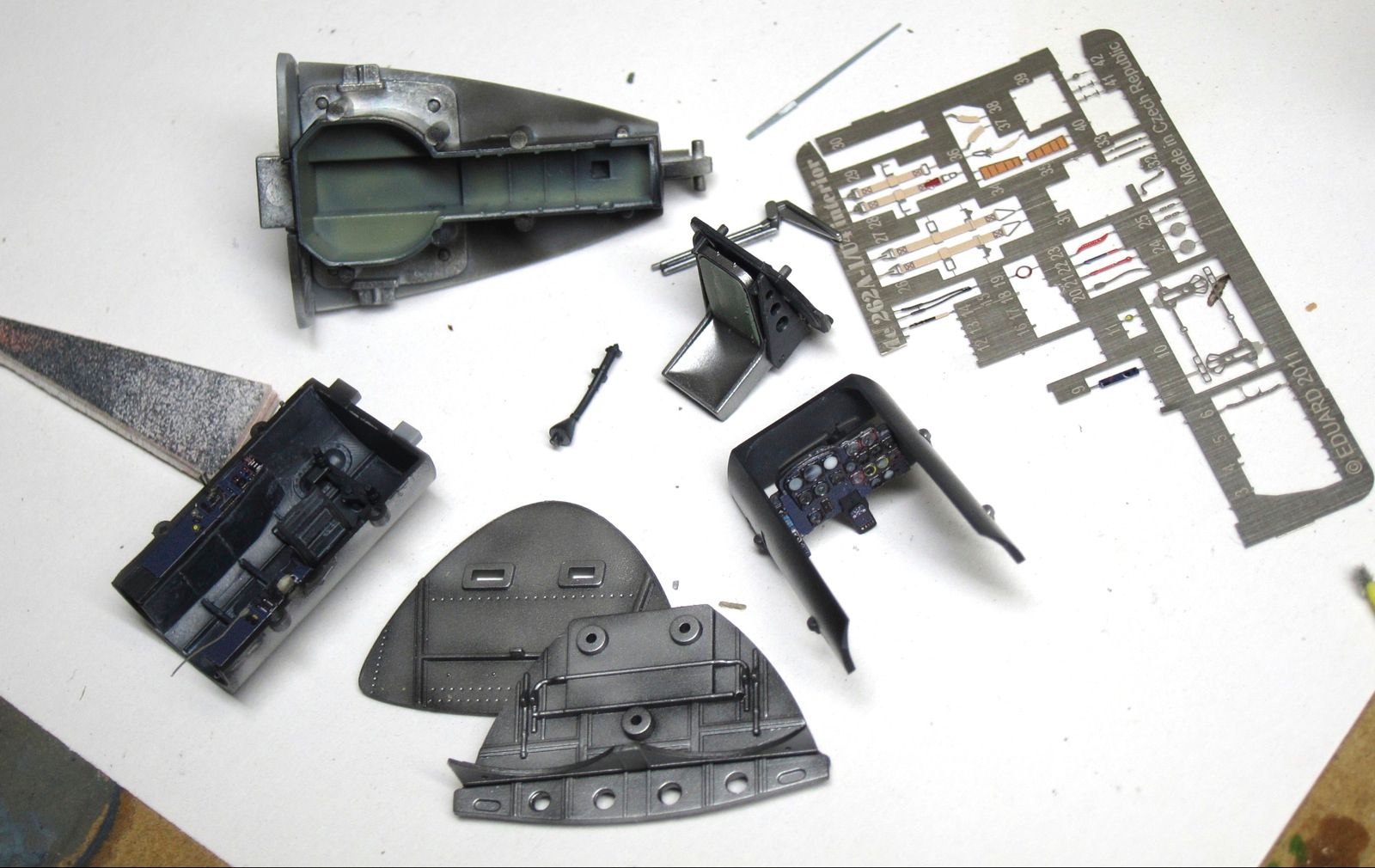 WIP - 1/48 Hobby Boss Me 262A-1a/U4 "Wilma Jeanne" - FineScale Modeler - Essential magazine for ...
